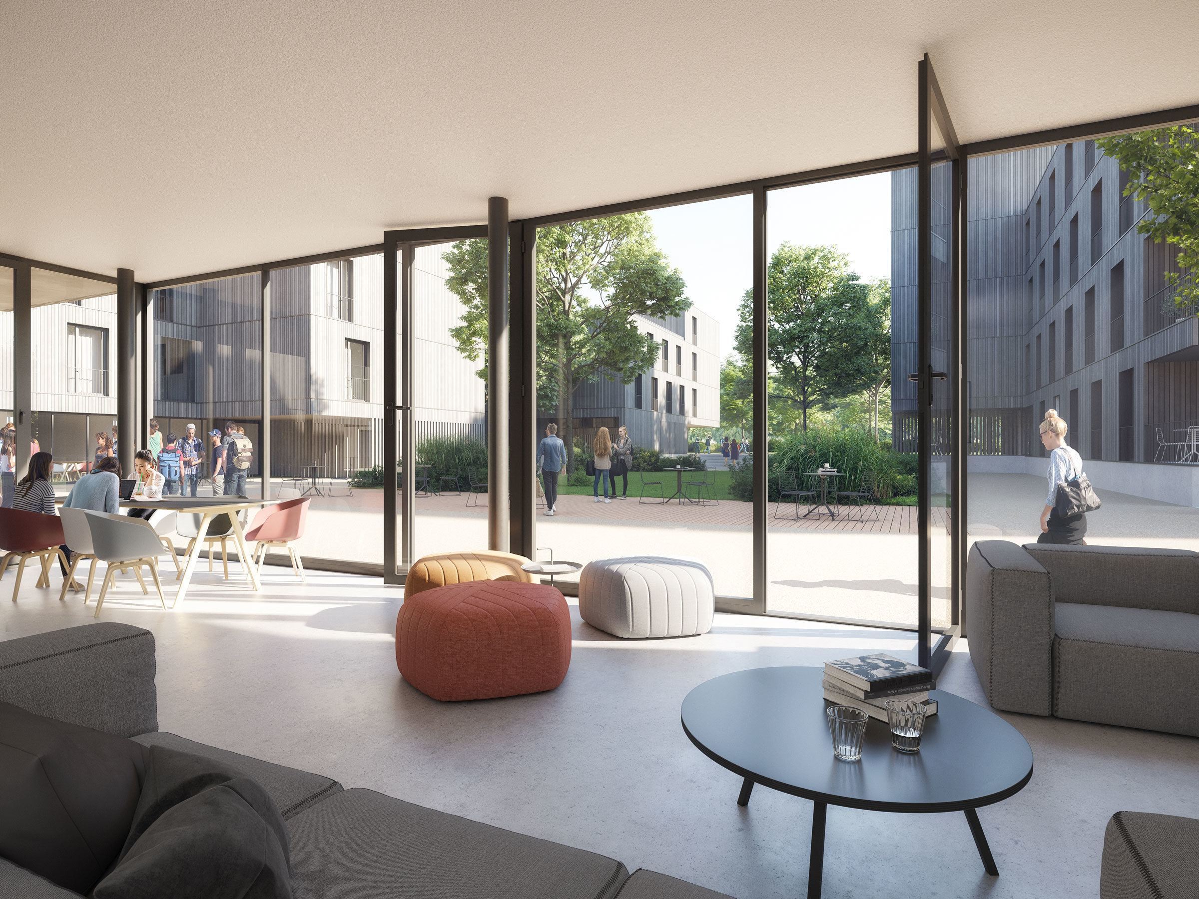 Studentenwohnheim Avenariussstraße Nürnberg - sehw architektur